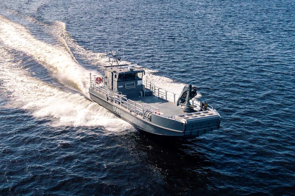 Merivoimat sai ensimmäisen uuden huoltoveneensä | veneily | Totalvene.fi